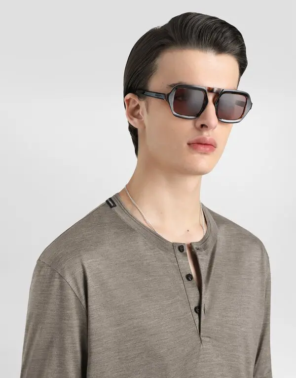 Dolce & Gabbana Silk Serafino T-shirt