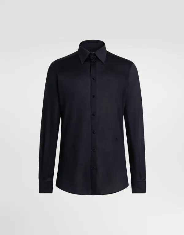 Dolce & Gabbana Martini Silk Jersey Shirt