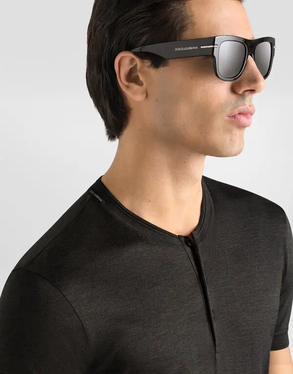 Dolce & Gabbana Silk Serafino T-shirt