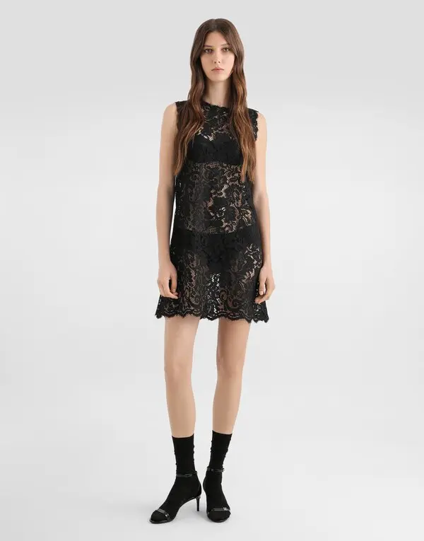 Dolce & Gabbana Cordonetto Lace A-line Dress