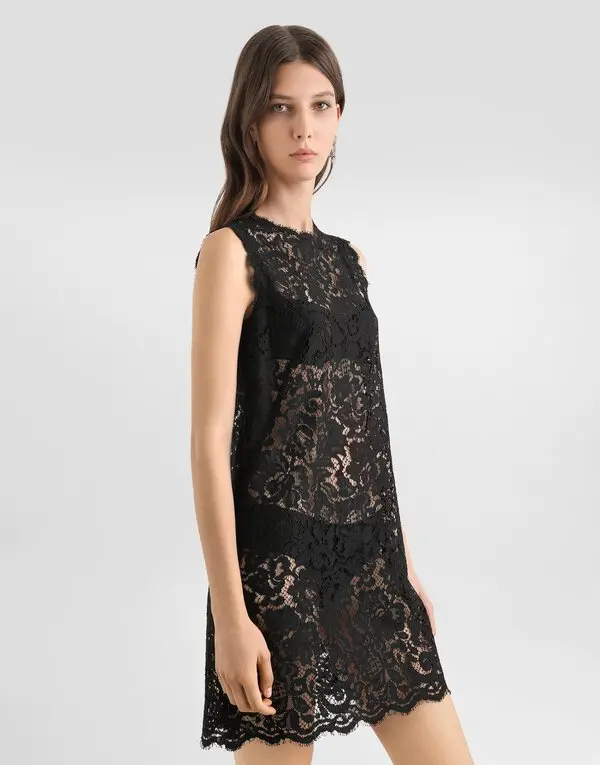 Dolce & Gabbana Cordonetto Lace A-line Dress