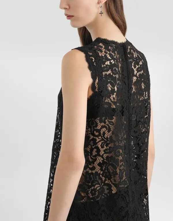 Dolce & Gabbana Cordonetto Lace A-line Dress