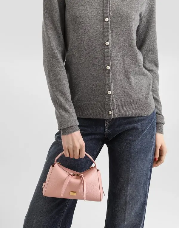 Dolce & Gabbana Mini Vittoria Handbag In Calfskin