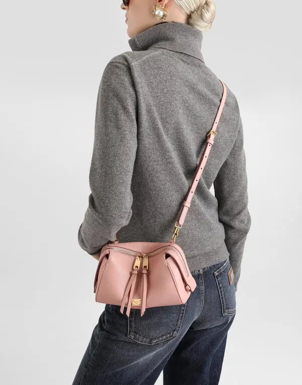 Dolce & Gabbana Mini Vittoria Handbag In Calfskin