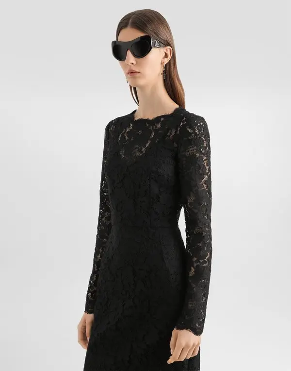 Dolce & Gabbana Cordonetto Lace Sheath Dress