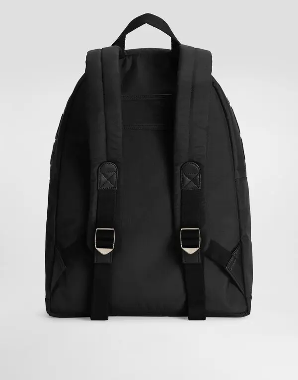 Dolce & Gabbana Nylon Backpack With Embroidery