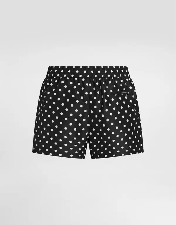 Dolce & Gabbana Polka Dot Swim Boxer Shorts