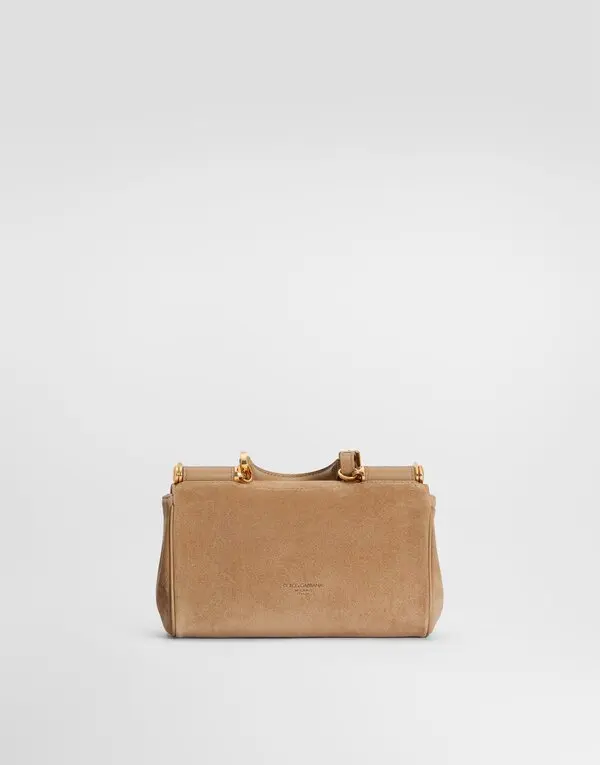 Dolce & Gabbana Mini My Sicily Handbag In Split Leather