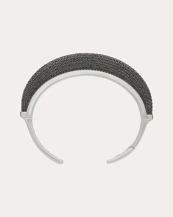 WYLD BOX Diamond Pavé Luna Cuff