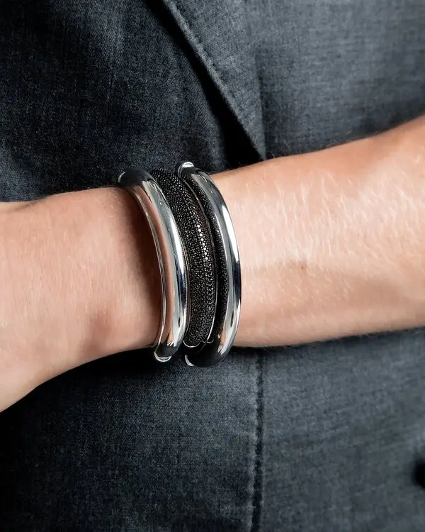 WYLD BOX Diamond Pavé Luna Cuff
