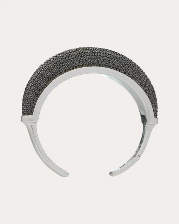 WYLD BOX Diamond Pavé Luna Cuff