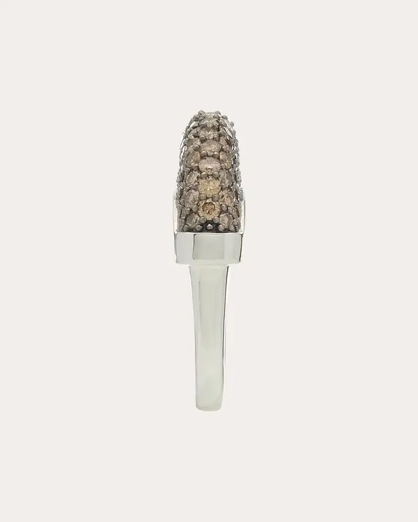 WYLD BOX Diamond Pavé Luna Ring
