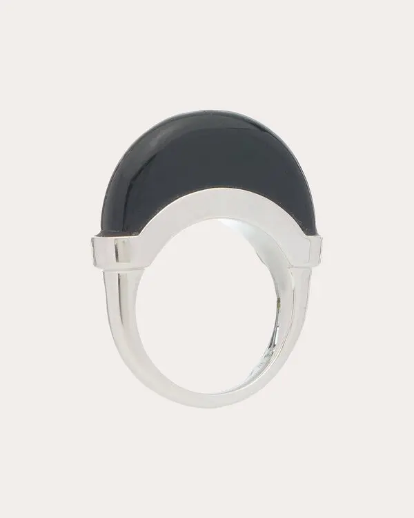 WYLD BOX Onyx Luna Ring