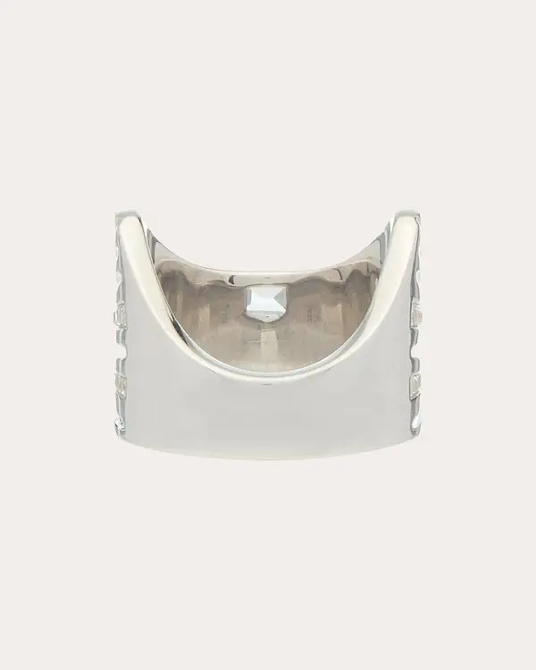 WYLD BOX White Topaz Sterling Ring