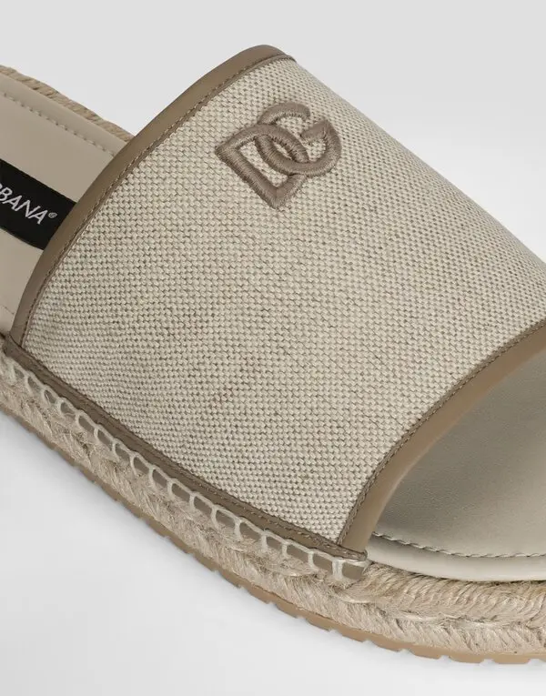Dolce & Gabbana Dolce Gabbana Logo Strap Slide Sandals