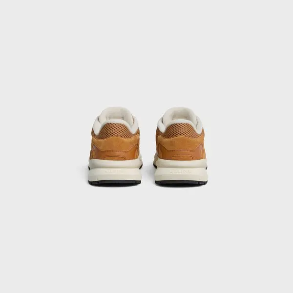 Celine Runner Sneaker In Calfskin, Suede Calfskin And Mesh