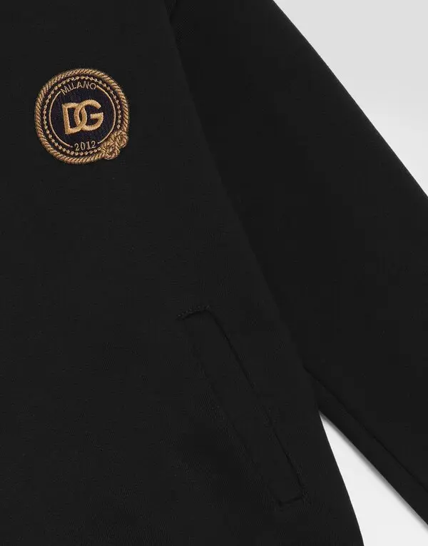 Dolce & Gabbana Cotton Sweatshirt With Patch