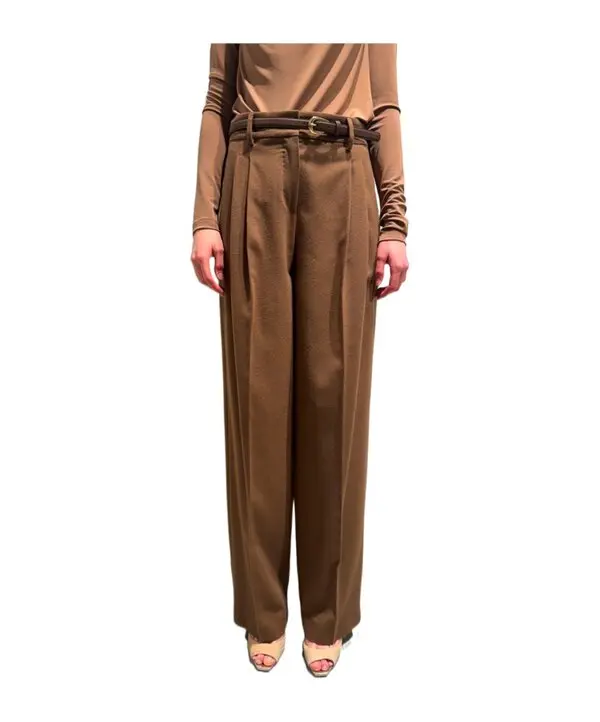 Max Mara Casual Trousers With Belt Loops
