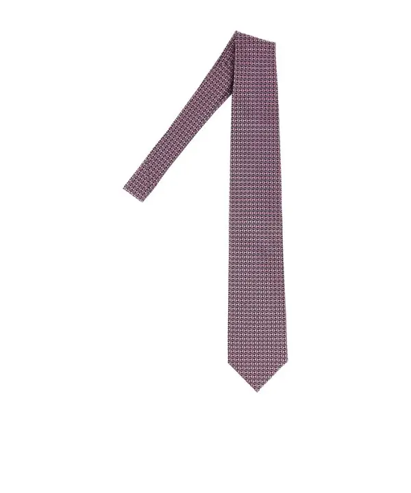 Brioni Embroidered Silk Neck Tie - No