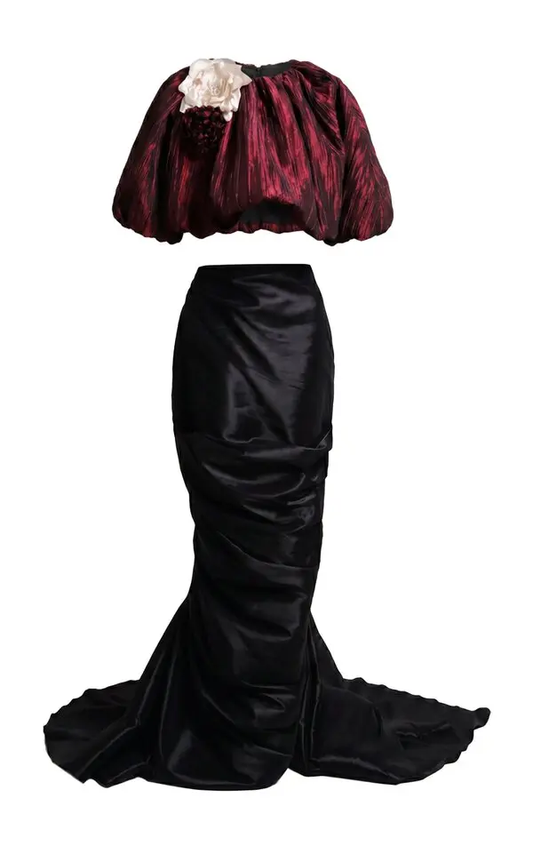 SALMA OSMAN Voluminous Sleeve Maxi Set