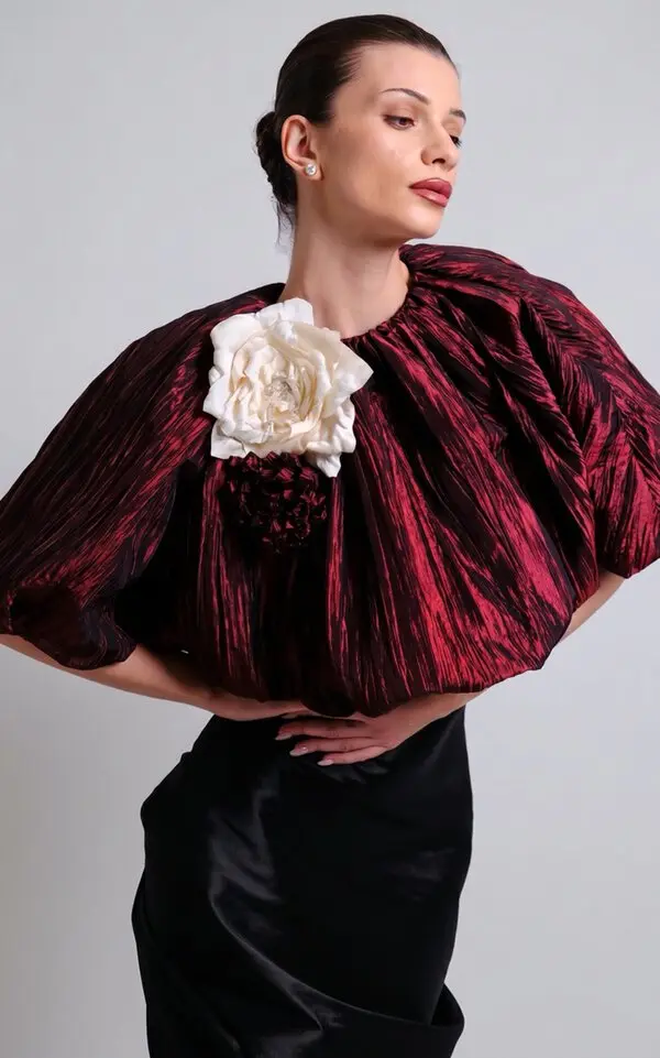 SALMA OSMAN Voluminous Sleeve Maxi Set