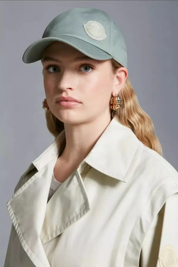 Moncler Baseball Cap With Logo Detail