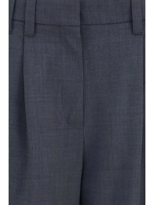 Brunello Cucinelli Tailored Trousers With Belt Loops