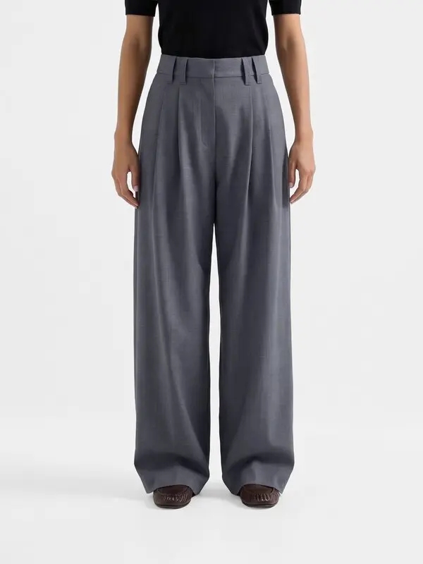 Brunello Cucinelli Tailored Trousers With Belt Loops