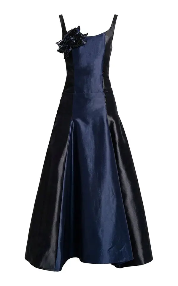SALMA OSMAN Open-back Maxi Dress