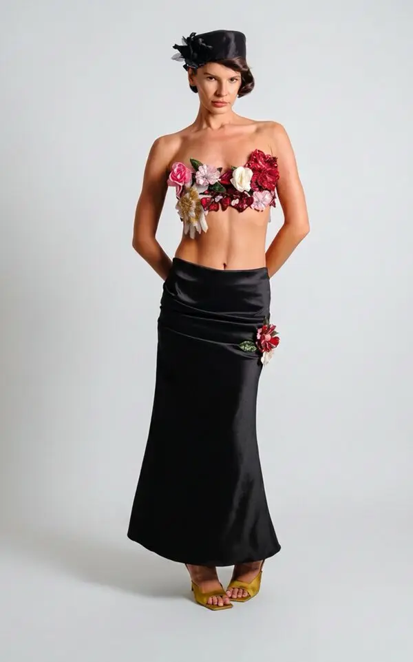 SALMA OSMAN Embellished Maxi Set