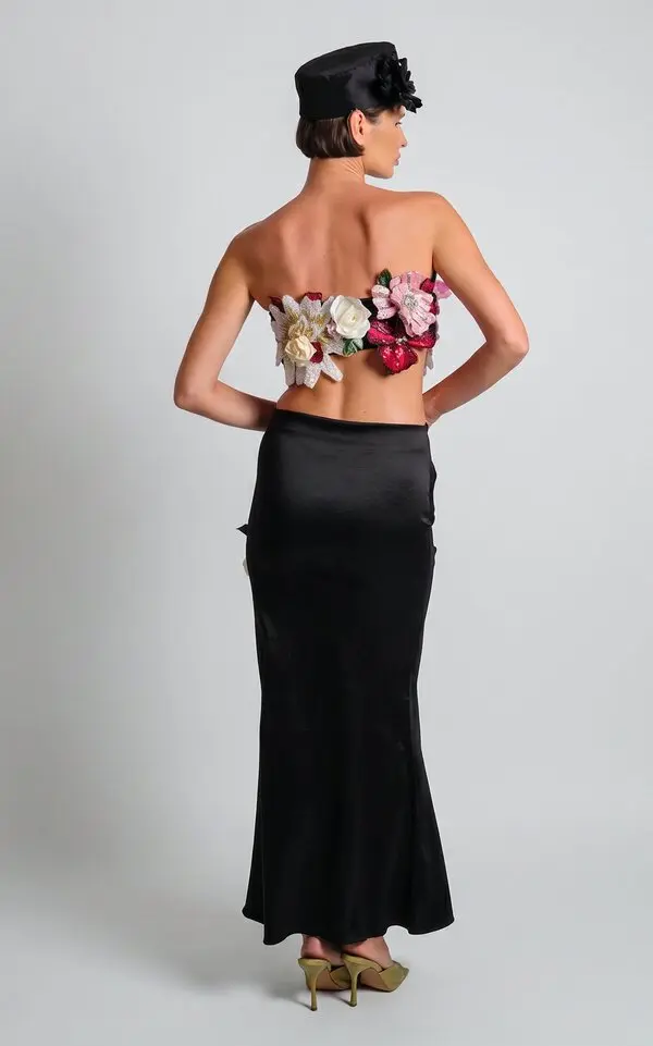 SALMA OSMAN Embellished Maxi Set
