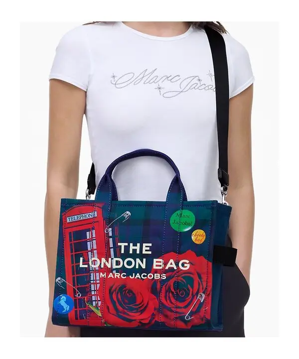 Marc Jacobs Printed Handbag - Blue