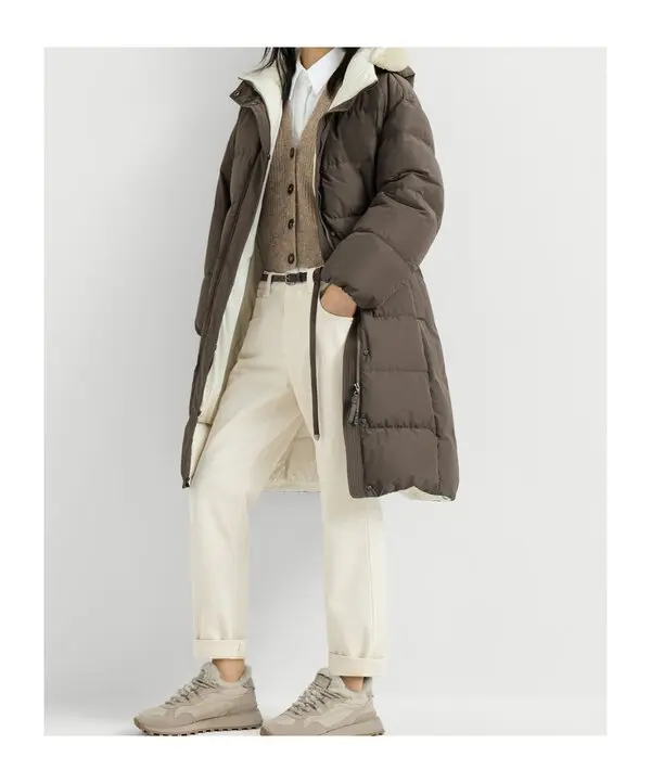 Brunello Cucinelli Long-sleeved Down Jacket
