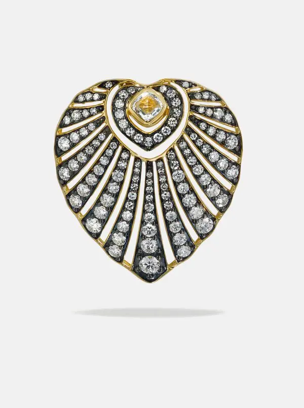 BY PARIAH Aurora Diamond Pendant Necklace - Gold