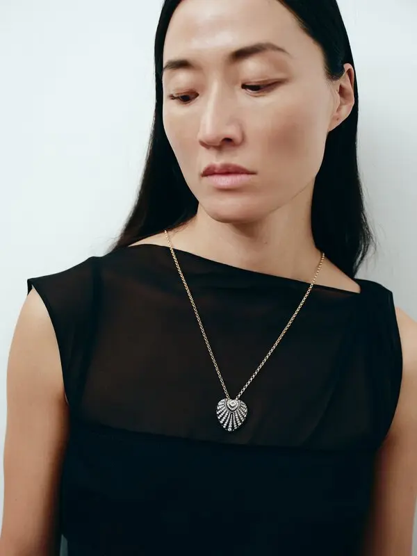 BY PARIAH Aurora Diamond Pendant Necklace