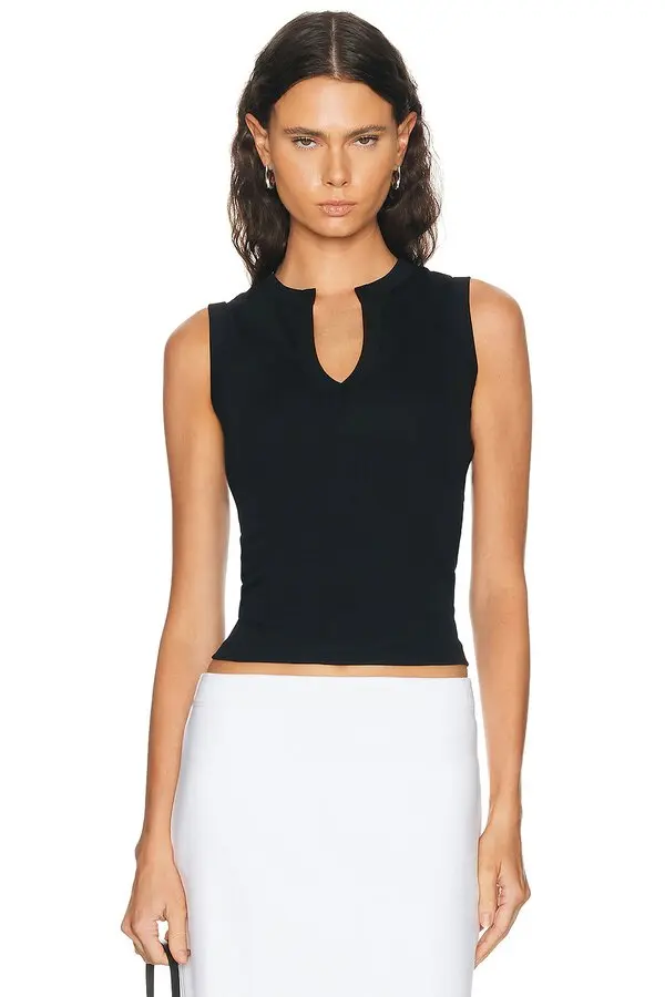 FLORE FLORE Iman Tank Top - Black