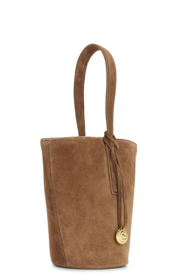 LIFFNER Single Handle Suede Bag