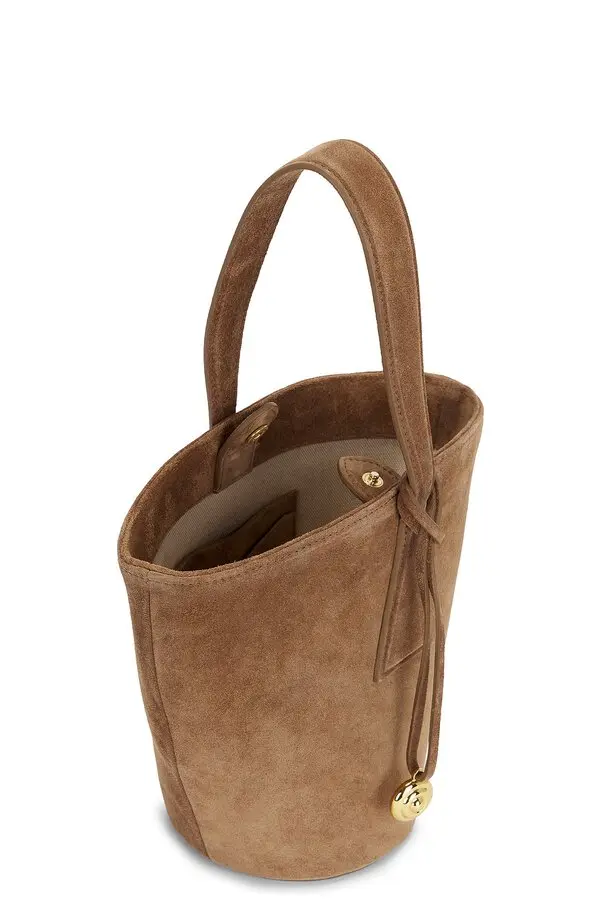 LIFFNER Single Handle Suede Bag