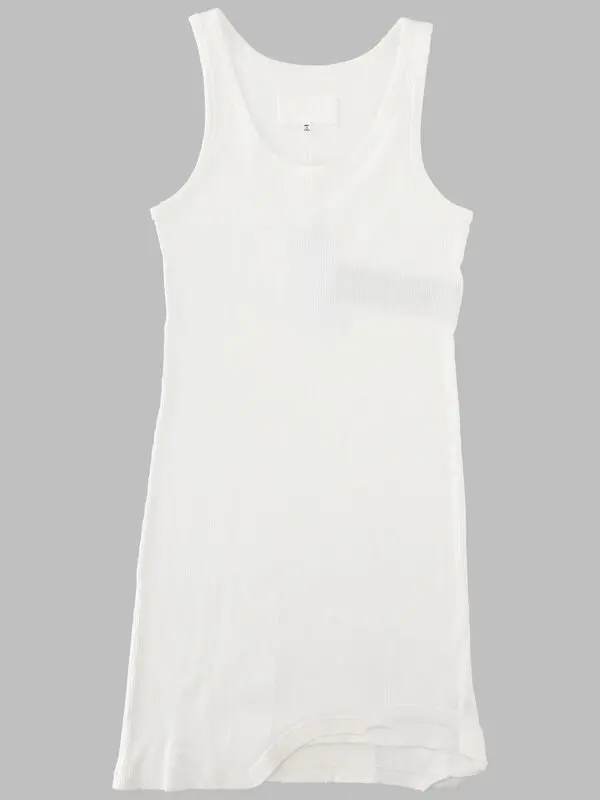MAISON MARGIELA Abito Mini A Costine "taped