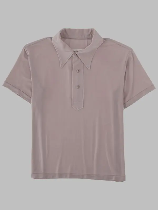 MAISON MARGIELA Cupro Polo Shirt
