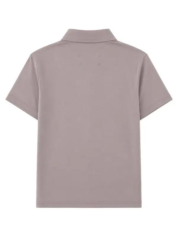 MAISON MARGIELA Cupro Polo Shirt