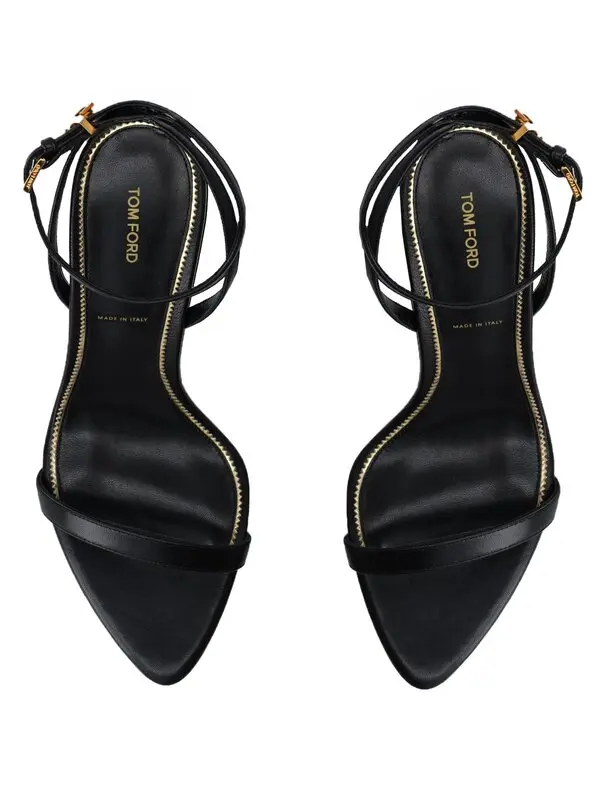 TOM FORD Nude Effect Pointed Toe Sandals