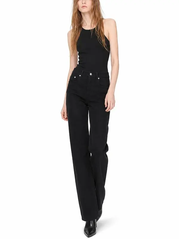 Rick Owens Basic Rib Tank Top - Black