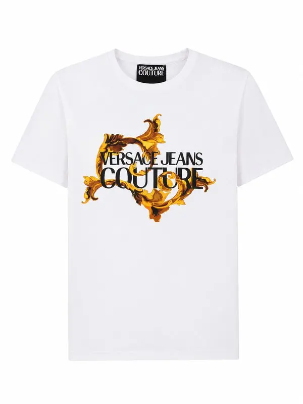 Versace T-shirt Con Logo Baroque