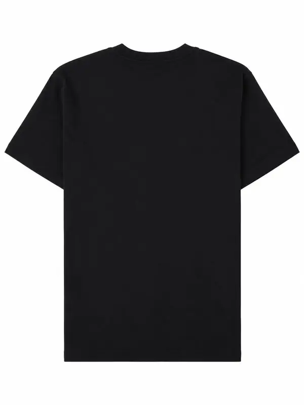 Versace T-shirt Con Logo Metallizzato