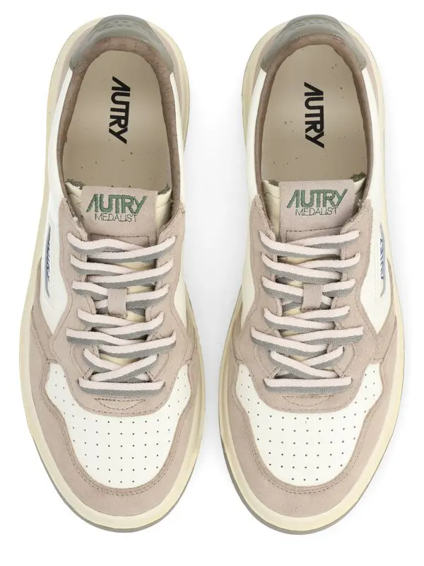 AUTRY Medalist Low Sneakers - Beige