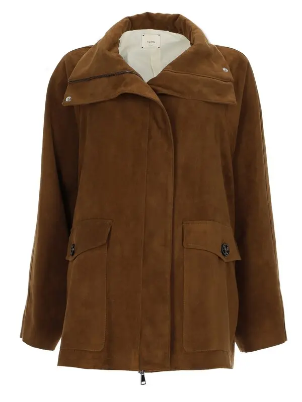 ALYSI Suede Giaccone