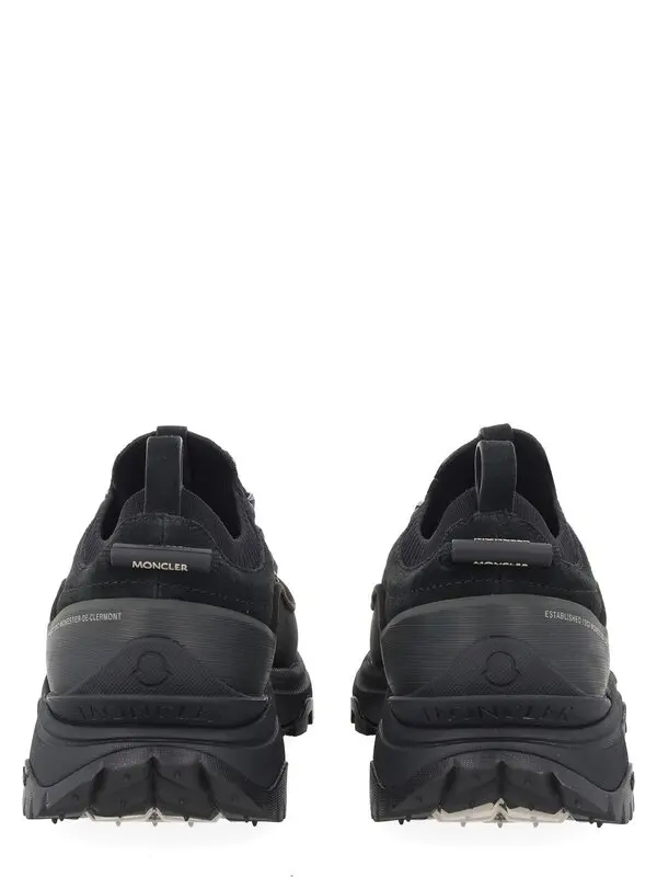Moncler Trailgrip Lite3 Sneakers In Nabuk And Suede