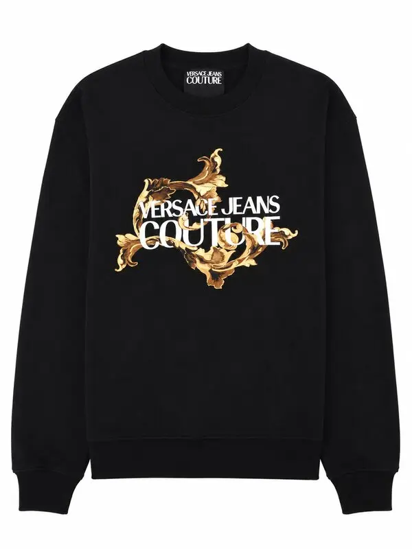 Versace Felpa Con Logo Baroque