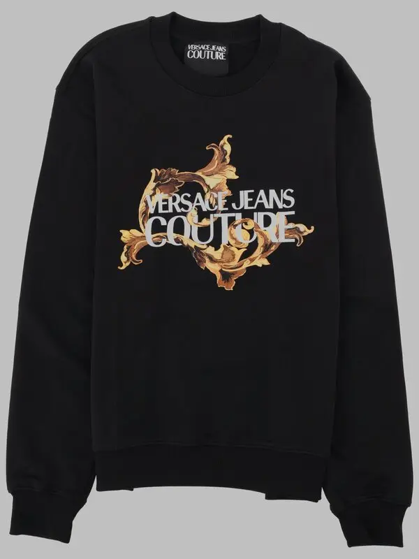 Versace Felpa Con Logo Baroque